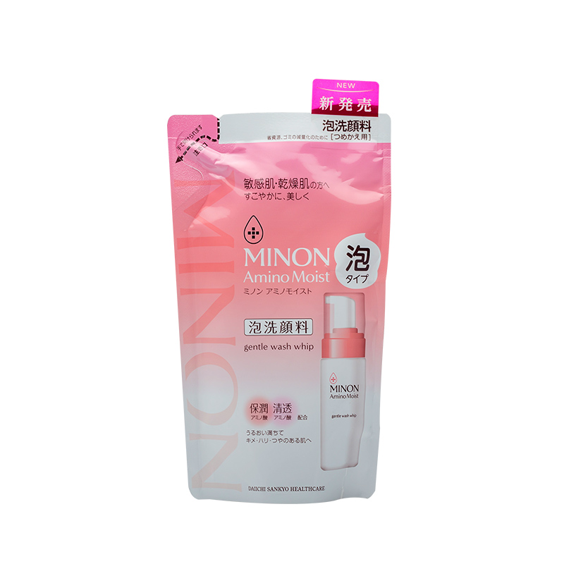 蜜浓MINON氨基酸保湿洗面奶替换装130ml尚都乐客Sundrug保税_虎窝淘