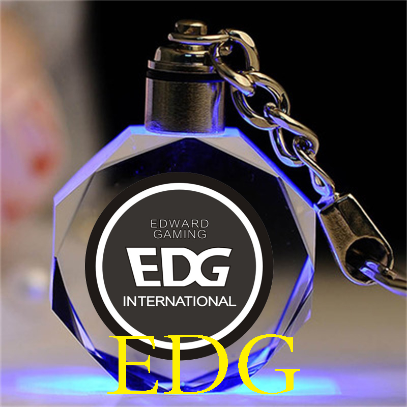 RNG电子竞技周边WE EDG水晶钥匙扣挂件生日礼物女生男毕业纪念品_虎窝淘