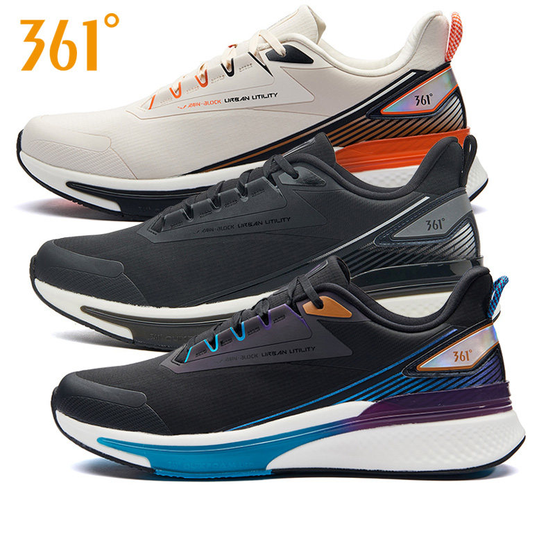 361度男鞋慢跑步鞋2023冬季新款361防雨水保暖防滑耐磨缓震运动鞋_虎窝淘