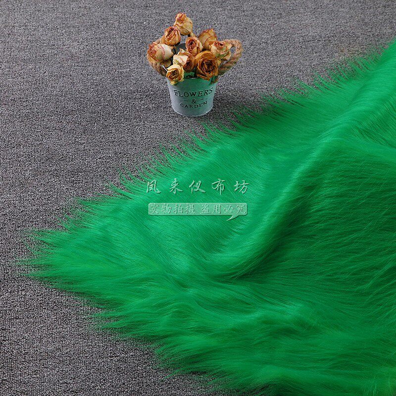 长毛绒布料装饰背景毛毛布拍照布人造毛手工diy面料柜台布展示布_虎窝淘