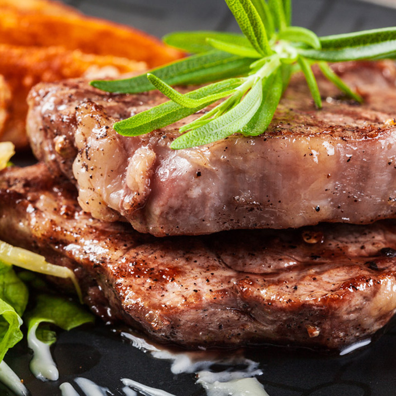 农夫好牛沙朗牛排家庭儿童套餐10片1500g整切厚牛扒腌制黑椒牛排_虎窝淘