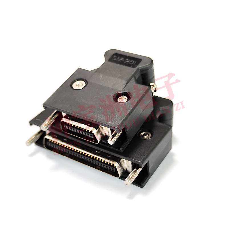 适用三菱伺服驱动器MR-J3/J4/JE系列CN1 CN2 CN3接口连接器IO插头_虎窝淘