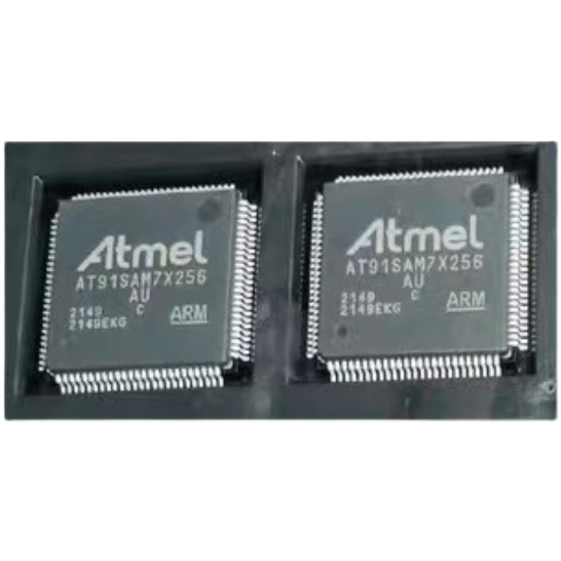AT91SAM7X256C-AU AT91SAM7X256B-AU微控制器 LQFP100封装现货_虎窝淘