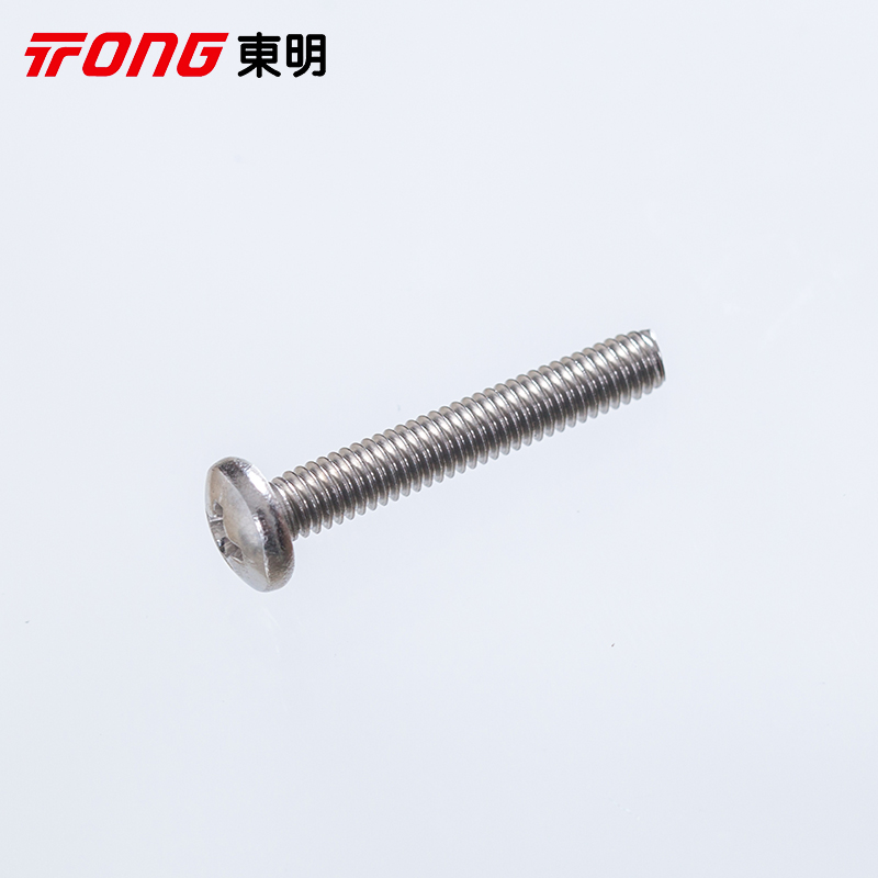 M6M8M10东明304不锈钢GB818-85十字槽盘头机螺钉 H型元机螺丝半圆_虎窝淘