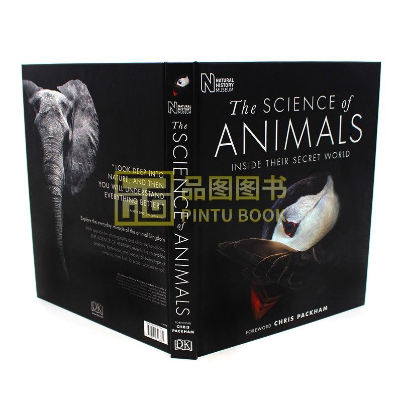 现货正版 The Science of Animals英文原版进口动物科学探索动物王国多样性艺术动物绘画摄影解剖揭示神秘动物学DK百科全书籍_虎窝淘