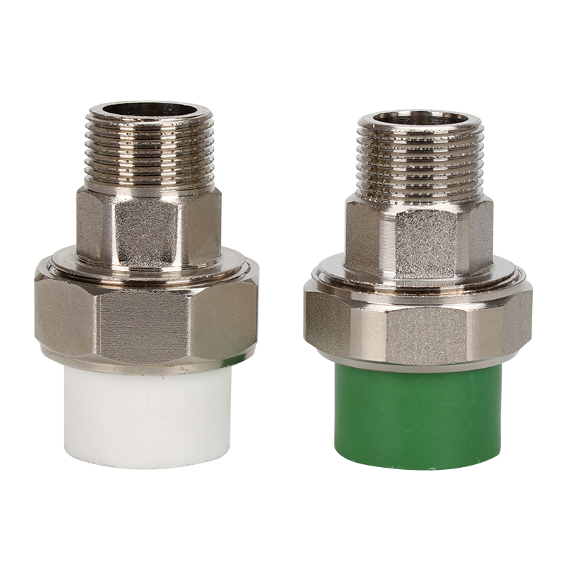 ppr外丝铜活节ppr铜活节20 25 32 4分 6分ppr热熔活接ppr管件接头_虎窝淘