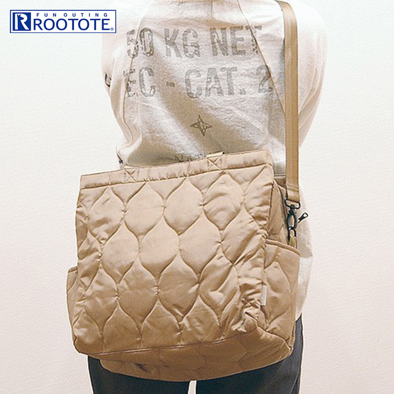 ROOTOTE日本托特包 2023春夏单肩包手提包出差旅游大容量 3402_虎窝淘