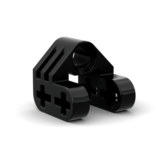 LEGO乐高 92907 2x2轴栓连接 4610371黑 4630114浅灰 6121356棕色_虎窝淘