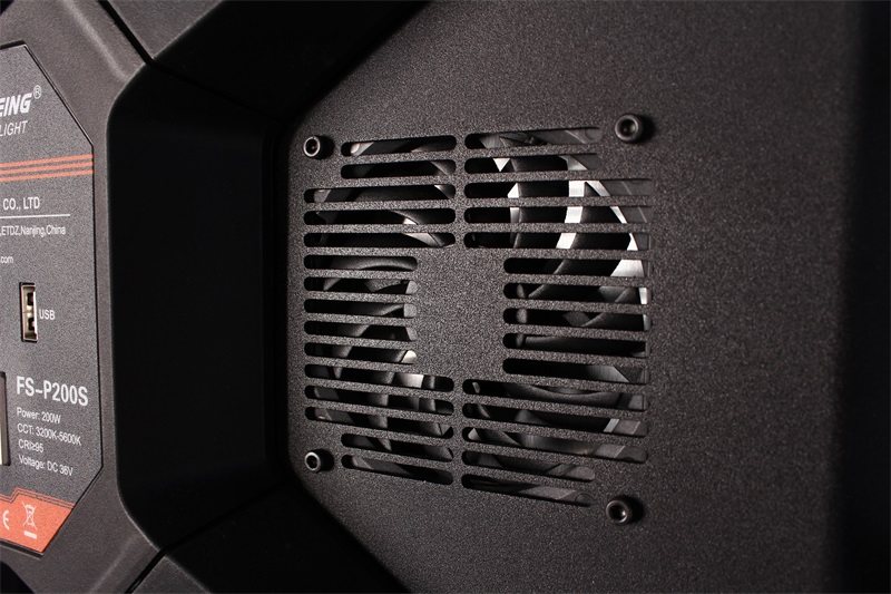 凡赛FS-P200/P200S/P200RGBW 200W高亮度摄影摄像直播演播平板灯_虎窝淘