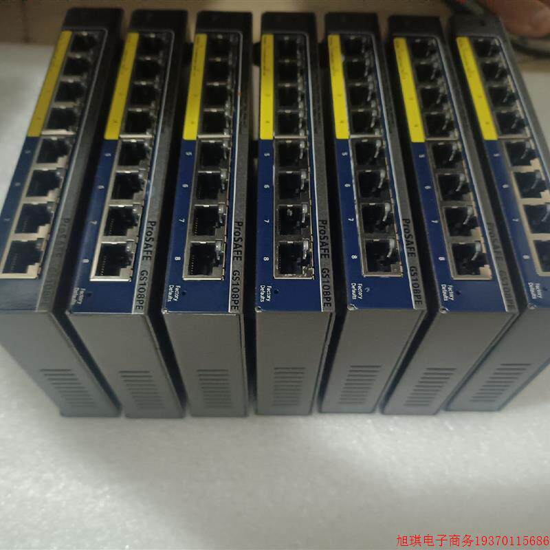拍前询价:Netgear网件,型号, GS108PE v3 8口千兆网_虎窝淘