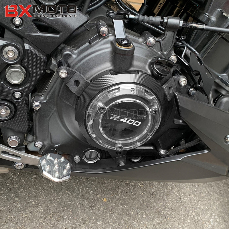 川崎忍者 NINJA400 Z400 18-22年改装发动机边盖引擎防摔保护罩_虎窝淘