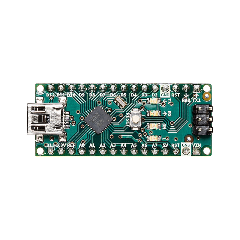 Arduino Nano V3.0意大利原装开发板控制器ATMEGA328含USB数据线_虎窝淘