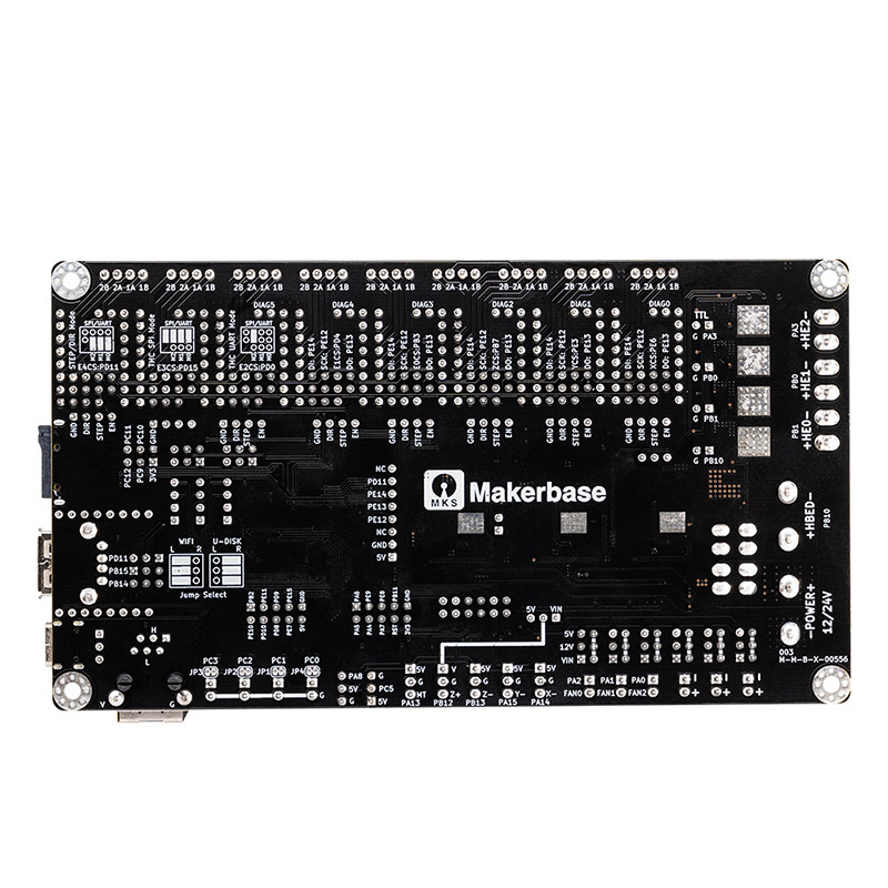 3D打印机配件 MKS Monster8 V2.0 3D打印机怪兽主板 voron主控8轴_虎窝淘