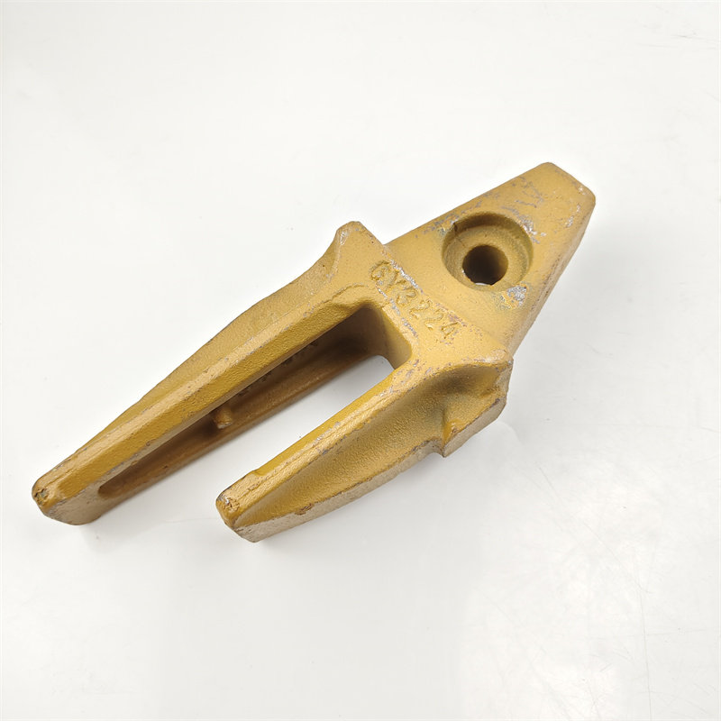 卡特E305.5/306/307/308挖机斗齿6Y3222挖斗牙齿销子铲齿根牙仔_虎窝淘