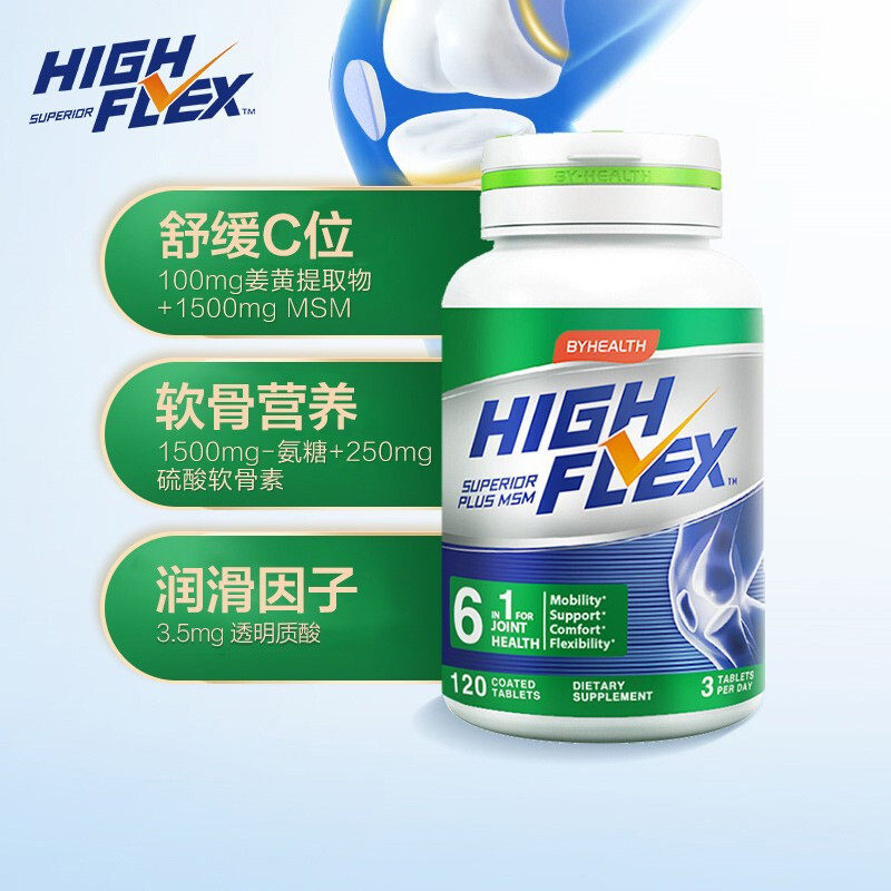 【汤臣倍健】健力多六合一绿氨糖软骨素钙片 - 惠券直播 - 一起惠返利网_178hui.com