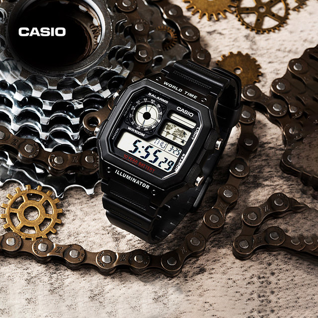 Chinese Valentine's Gift Casio Flagship Store Small Square Men's ...
