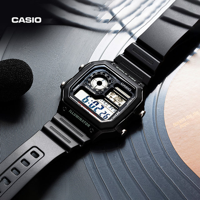 Chinese Valentine's Gift Casio Flagship Store Small Square Men's ...