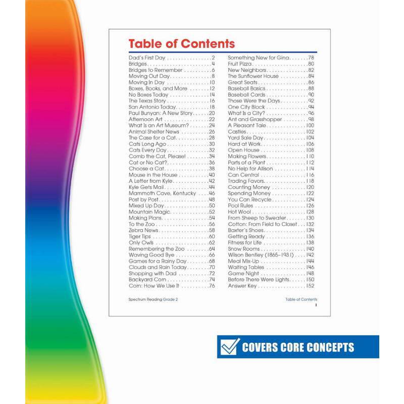 预售光谱练习册阅读系列 2年级 Carson Dellosa Spectrum Reading Grade 2美国CarsonDellosa ...