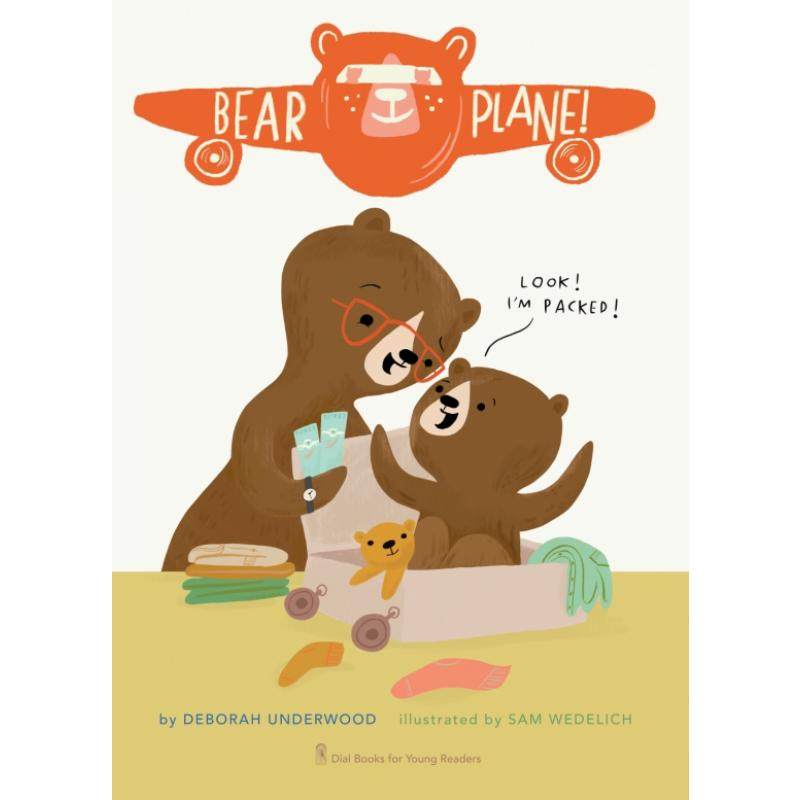 满载熊熊的航班 Sam Wedelich Bearplane英文原版亲子绘本儿童动物故事图画书精装童书进口图书儿童读物大音_虎窝淘