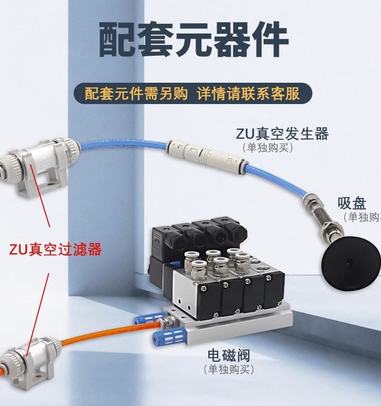 SMC ZFC/B200-08B ZFC200-06B ZFC100-06BZFC050-04B真空过滤器原_虎窝淘