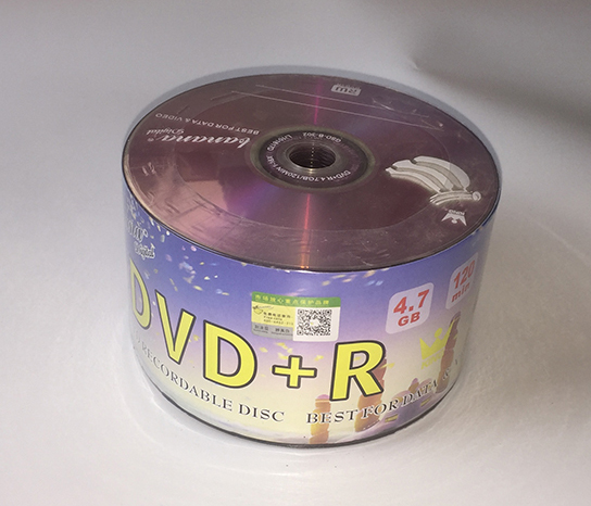 DVD-R DVD+R16X碟刻录光碟 4.7G DVD光盘空白光盘50片桶装_虎窝淘