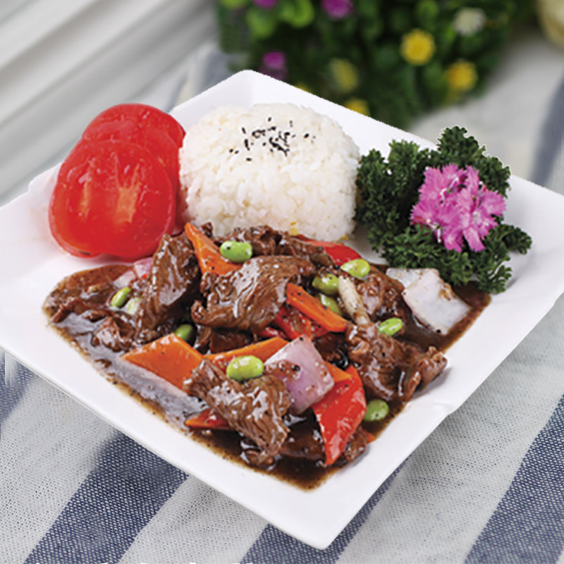 新美香美式黑椒牛肉170g*10包料理包冷冻方便菜肴盖浇饭快餐外卖_虎窝淘