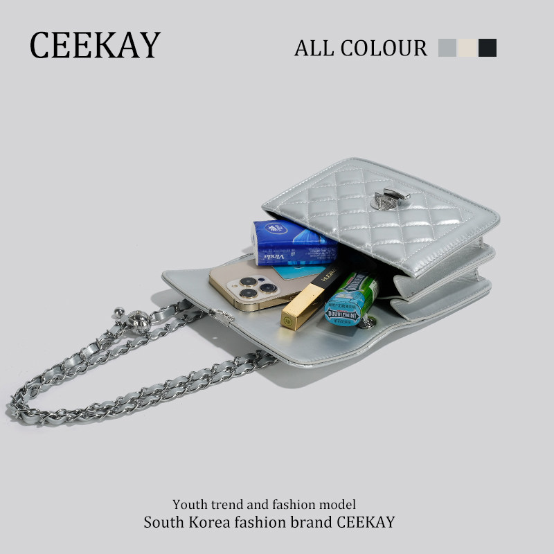 CEEKAY精致迷你链条包今年流行超火小包包女新款夏天高级感斜挎包_虎窝淘