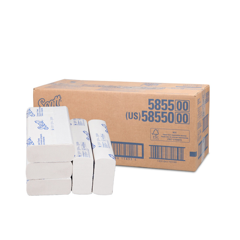 金佰利58550适高AIRFLEX*锁水技术纤巧6折擦手纸酒店餐厅商场用纸_虎窝淘