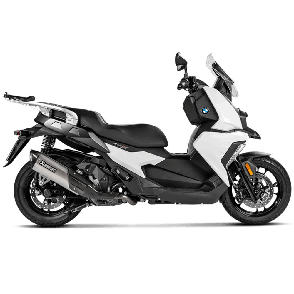 Akrapovic宝马C400X/C400GT无极SR4 MAX改装天蝎钛合金尾段排气管_虎窝淘