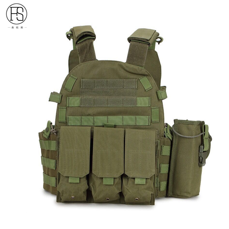 歼鹰6094战术背心多功能特种兵轻量化马甲米彩背心真人CS野战装备_虎窝淘