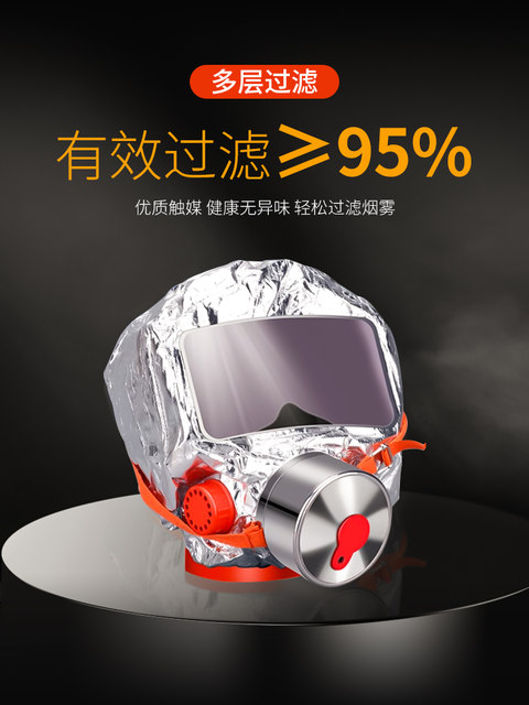 Fire mask 3C certified anti-virus, anti-smoke and fire retardant mask ...