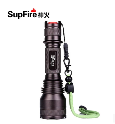 SupFire神火强光手电筒X5可充电超亮防水远射王多功能户外灯_虎窝淘