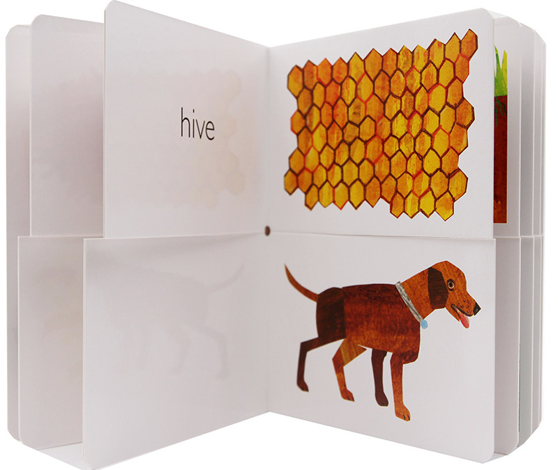 英文原版绘本Eric Carle卡尔爷爷My Very First Book of Animal Homes 4册套装连连看游戏幼儿启蒙图书 ...