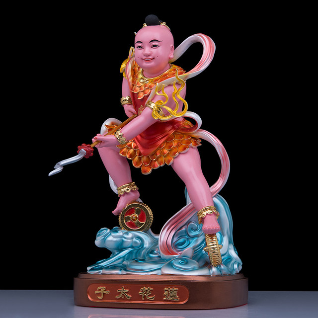 The statue of the third prince of Nezha, Lefanju, is a new product of ...