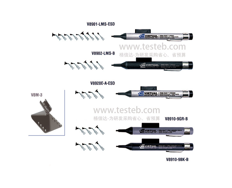 美国Virtual PEN-VAC真空吸笔 V8901手动长款14CM V8920E短款13CM_虎窝淘