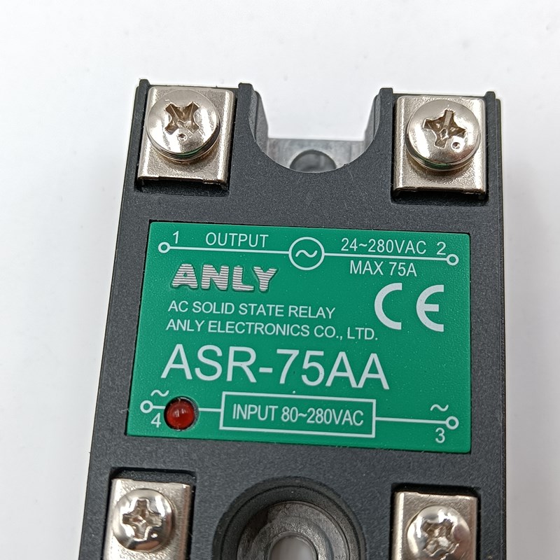 原装正品台湾ANLY安良ASR-75AA 50AA 40AA 25AA 15AA固态继电器_虎窝淘