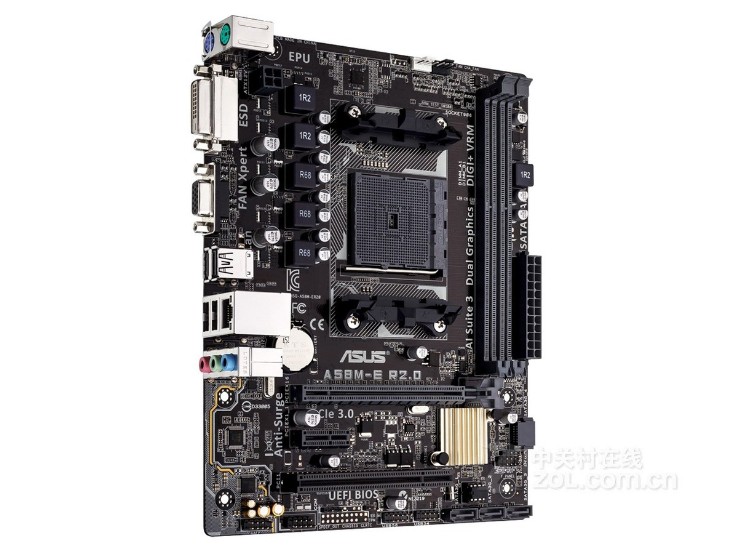 新款Asus/华硕A58M-E R2.0 K C A58 A68 A88XM主板FM2/FM2+搭7650_虎窝淘