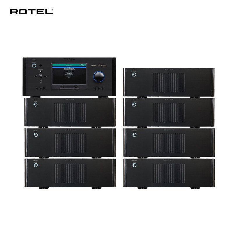 ROTEL RB-1581+RSP-1582家庭影院解码器功放组合独立后级_虎窝淘