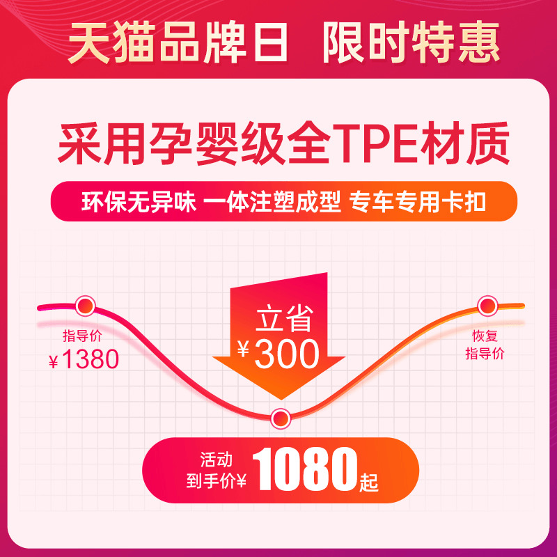 米其林全TPE汽车脚垫车垫子奥迪新A6L A3L A4L Q5L A3 Q3 A7L Q2L_虎窝淘