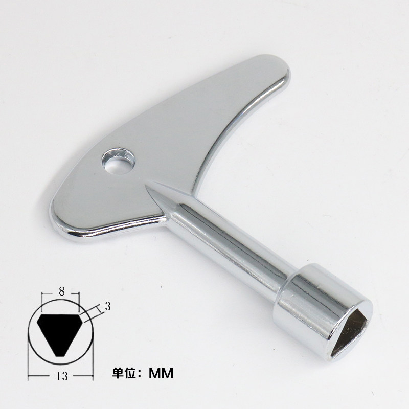 电梯三角钥匙通用型电梯钥匙厅门三角锁火车门通力奥的斯电梯配件_虎窝淘