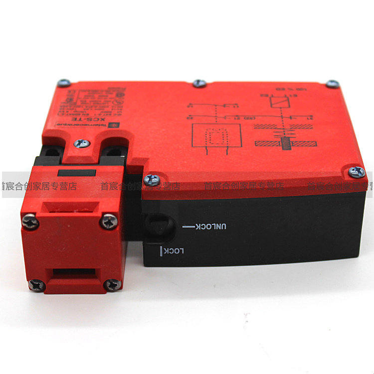 施耐德安全门开关XCSTE7311插片式XCS-TE电磁编码防护锁原装正品_虎窝淘