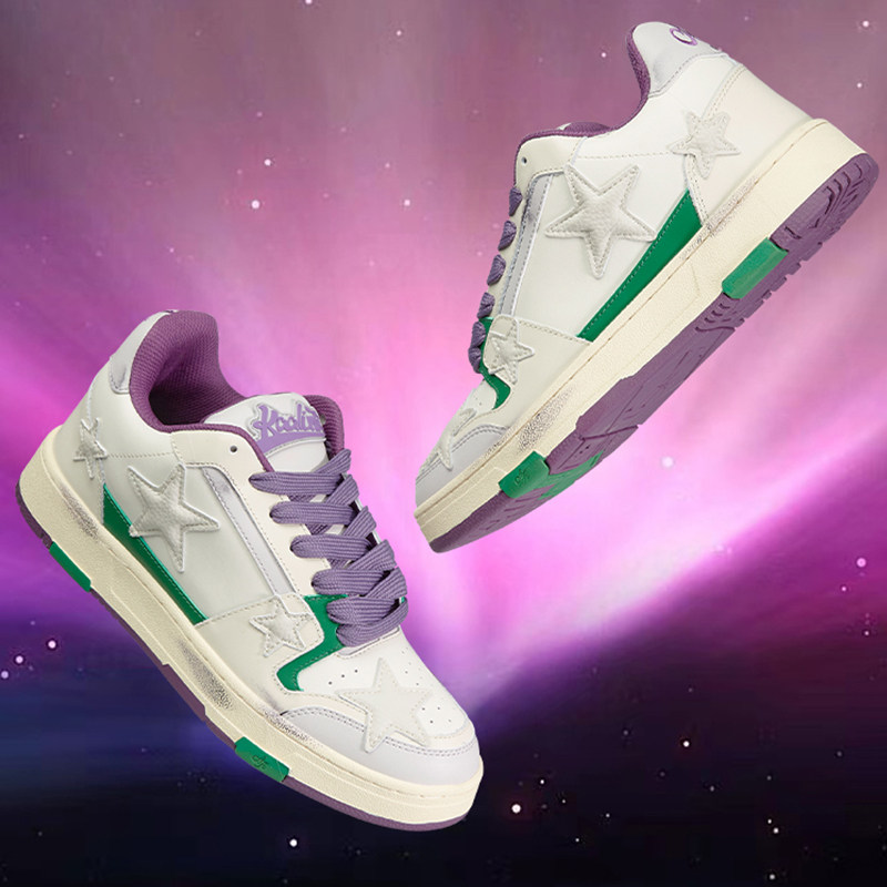 Kaalixto国潮牌星星鞋子潮板鞋舒适情侣_虎窝淘