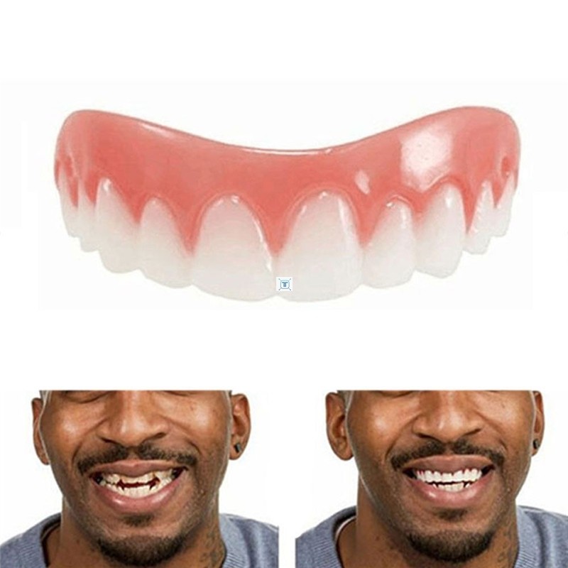 False Tooth Stickers Simulation Teeth Whitening Dentures Pas_虎窝淘