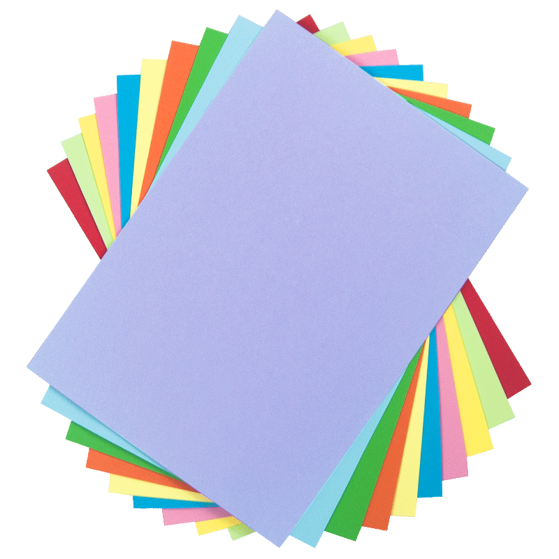 星旺16K/A4/8K/A3/4K彩色打印纸手工折纸彩纸蓝粉黄绿100张彩色复印纸电脑办公_虎窝淘