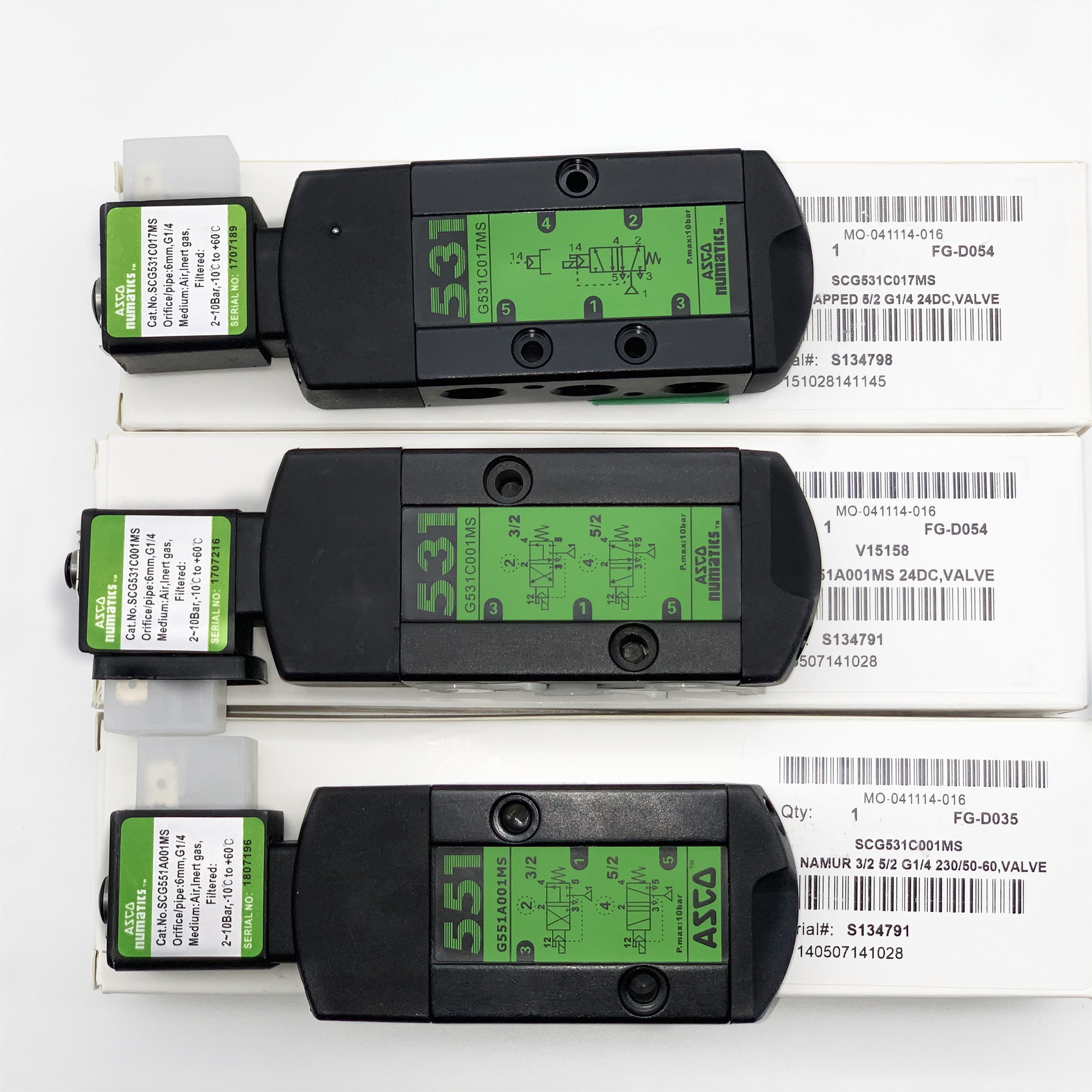 ASCO阿斯科电磁阀G531C001MS G551A001MS G531C017MS防爆EF8551_虎窝淘