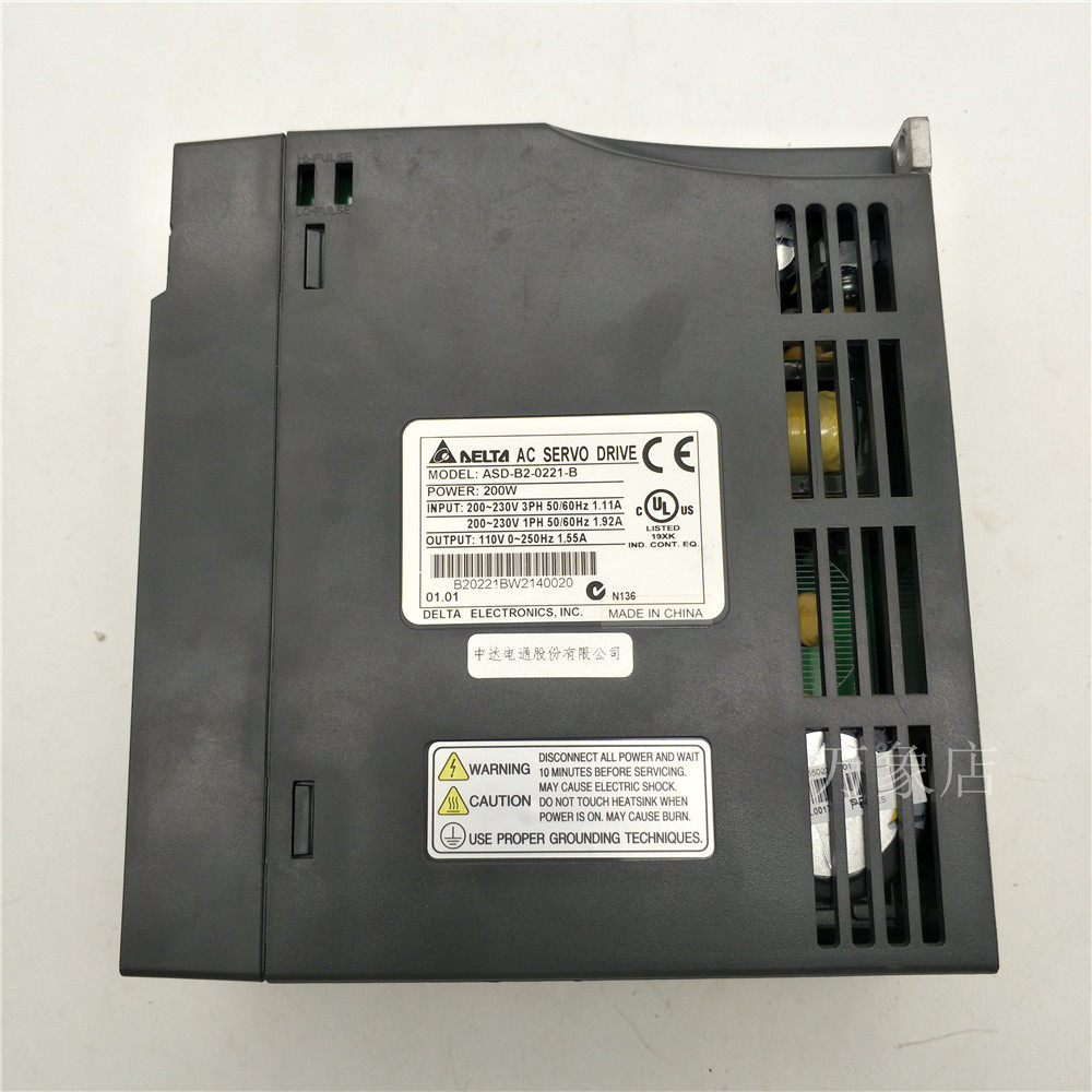 B2伺服 DELTA伺服驱动器 ASD-B2-0221-B实物拍摄 200W/220V_虎窝淘