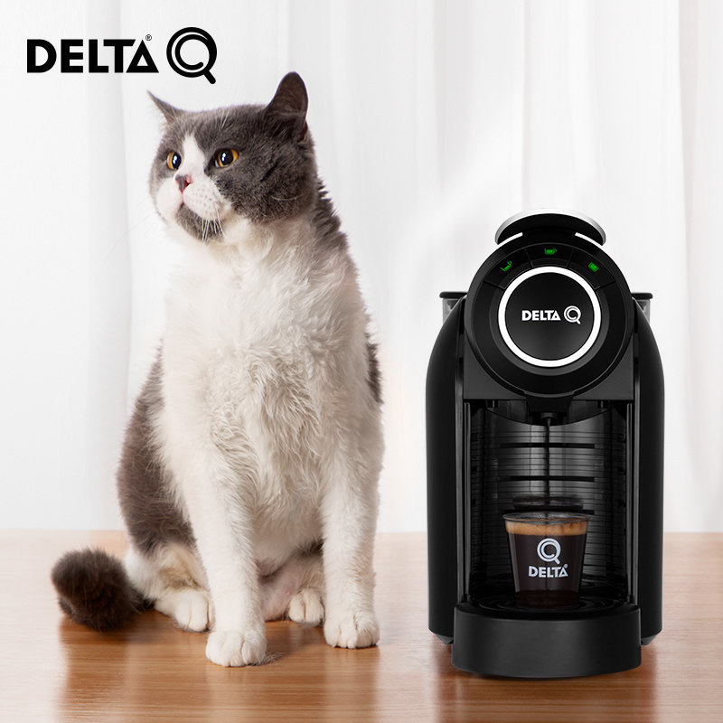 DELTA Q岱塔珂小型家用胶囊咖啡机浓缩咖啡全自动一体机deltaq_虎窝淘