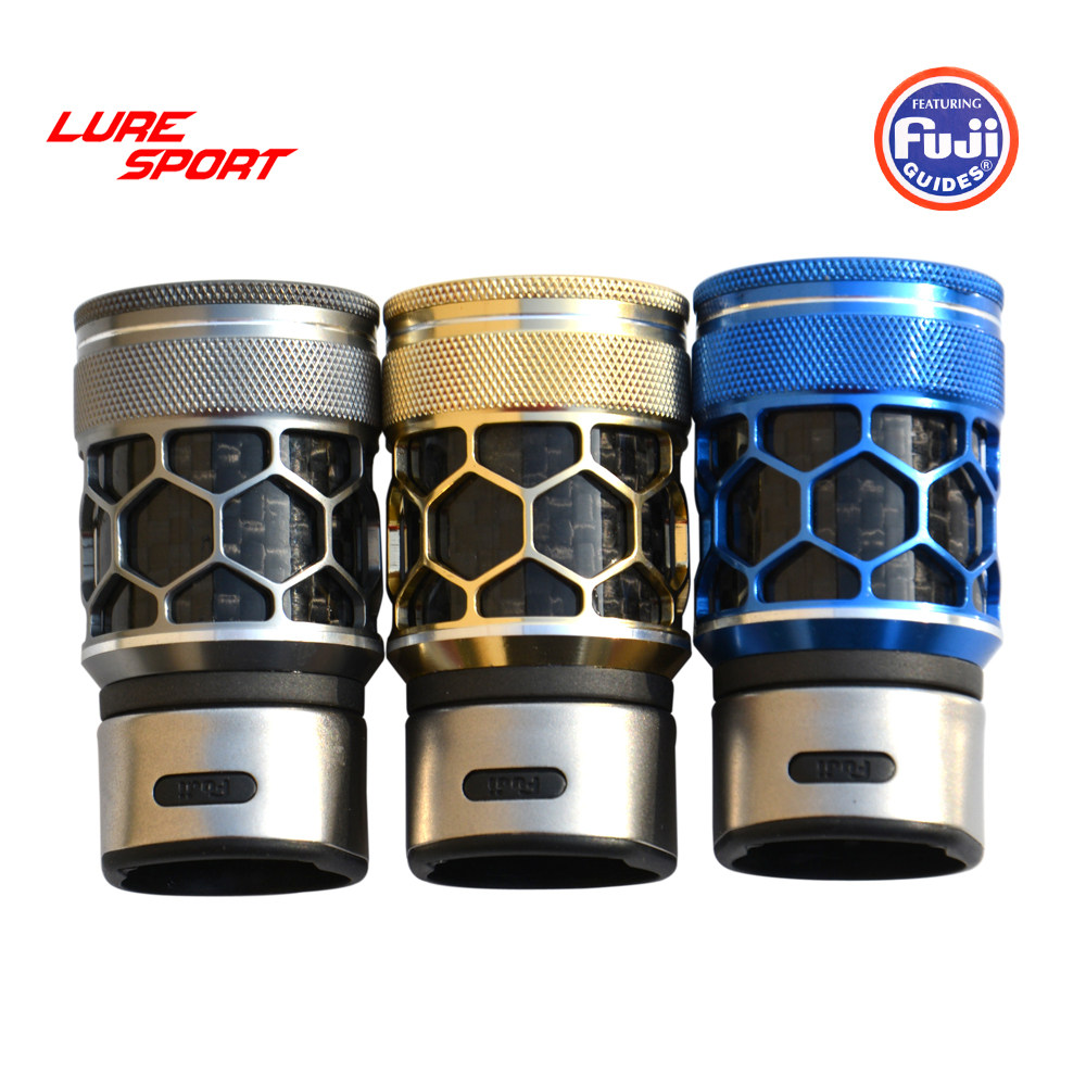 富士ECS16枪柄轮座蜂巢碳管铝合金长帽路亚竿FUJI改装鱼竿DIY配件_虎窝淘