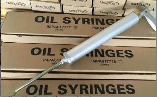 IMPA617717 617718船用手动注油器黄油枪600/1000MMOil Stringe_虎窝淘