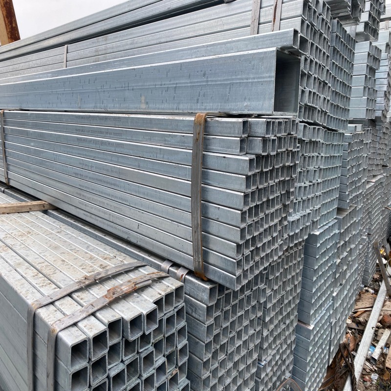 热镀锌方管钢材40*60矩形管Q235B低合金方矩管小口径幕墙铁方通管_虎窝淘